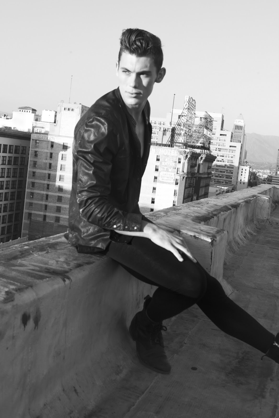 Next Models LA: NICK LACEY shot by CHRISTIAN RIOS