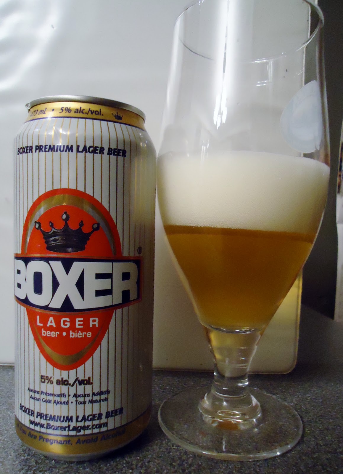 The Pint Jockey Online: Beer # 4 Boxer Lager
