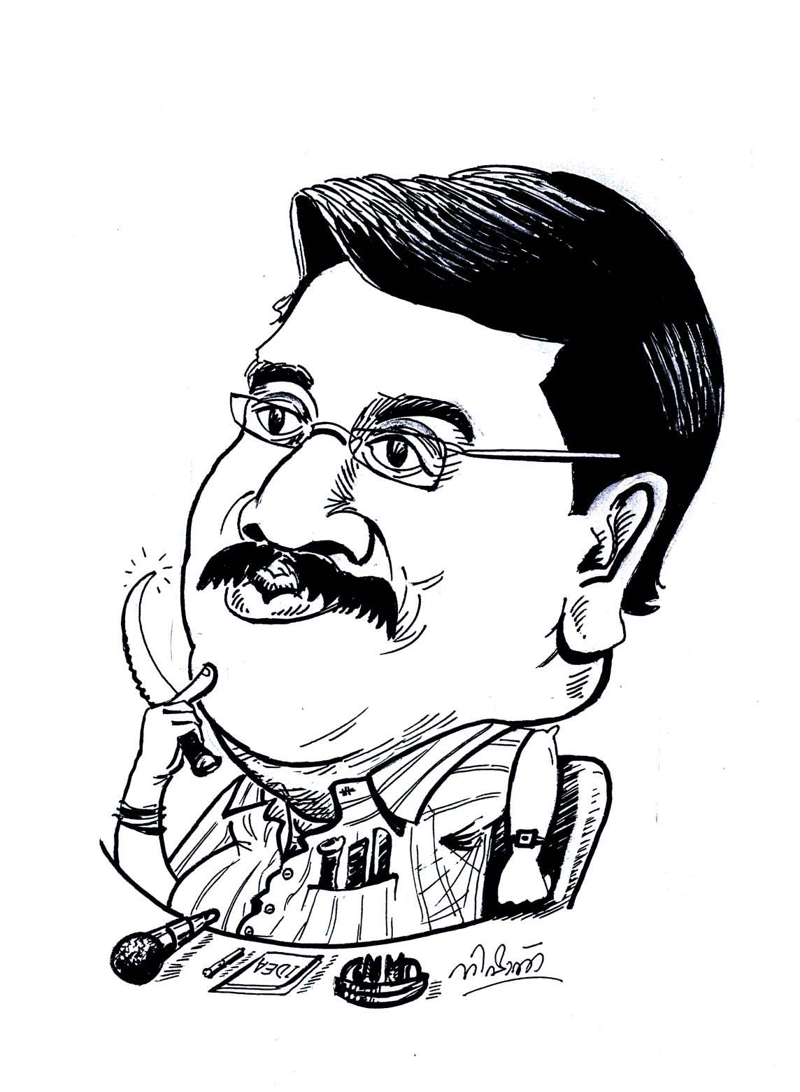 ONLINE CARTOON EXHIBITION: Nishanth Thachambalath