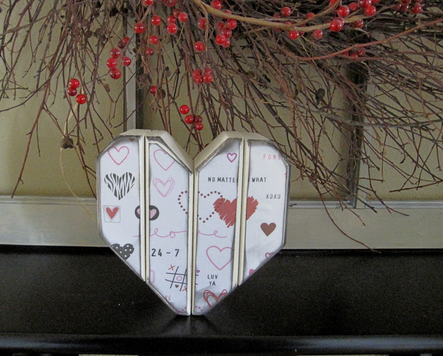 Under My Umbrella: Heart 101 - A 2x4 Tutorial