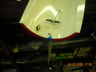 IOM sailboat build: Rudder installation