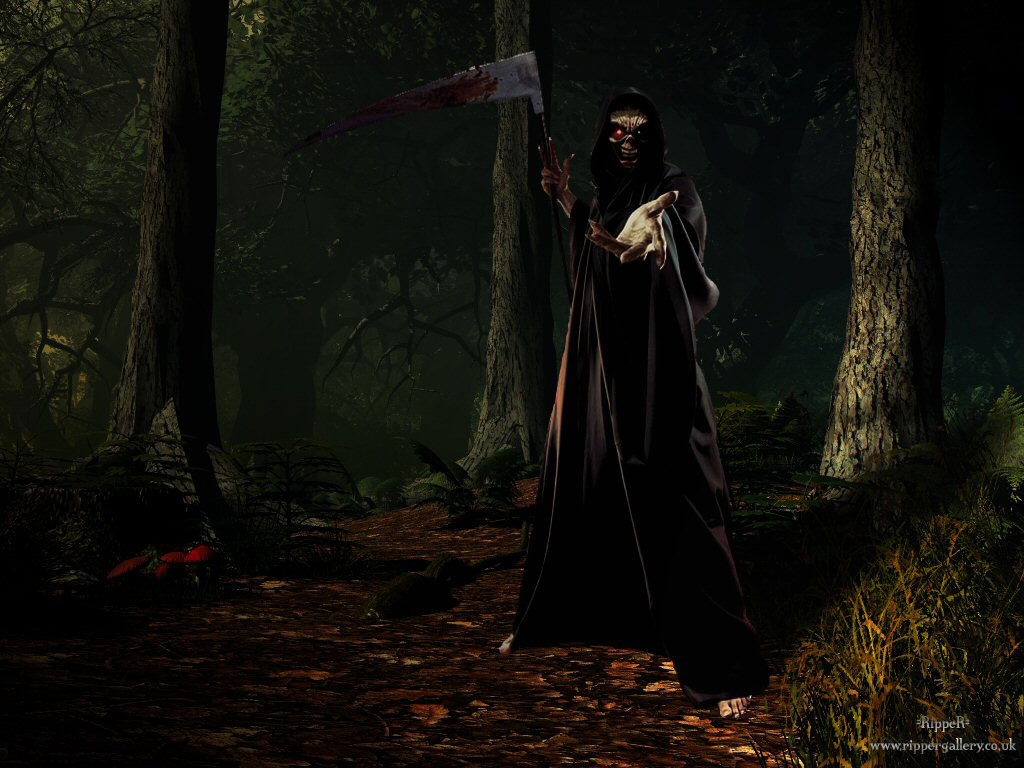 Free Gothic Wallpaper: Death Forest