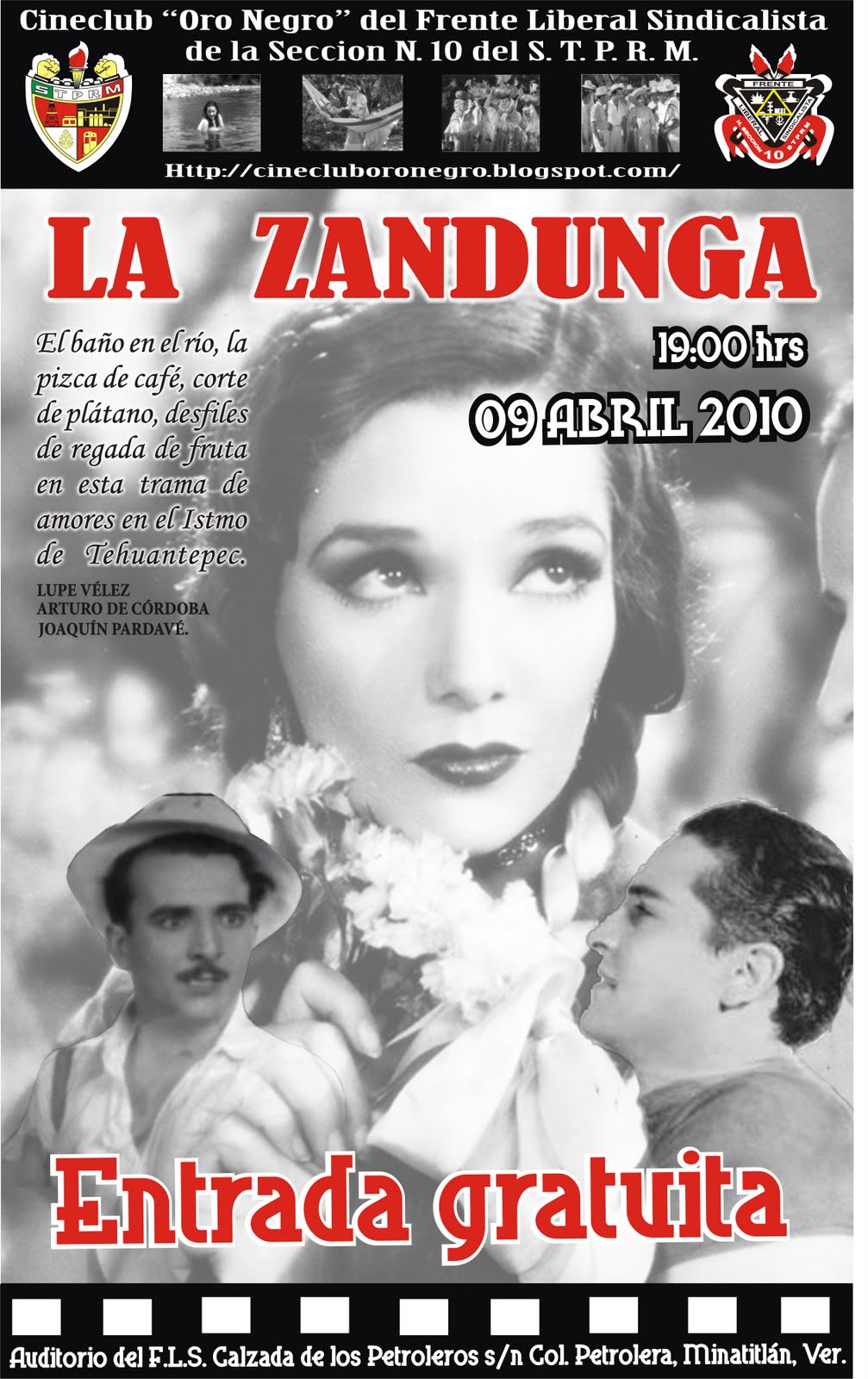 Cineclub Oro Negro: La Zandunga CARTEL