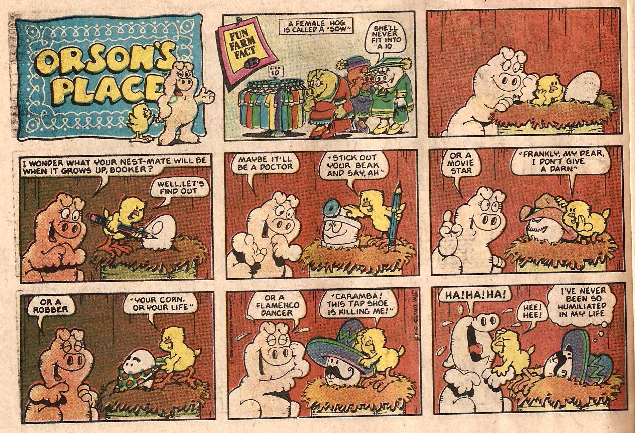 Sunday Comics Debt: Return of Orson
