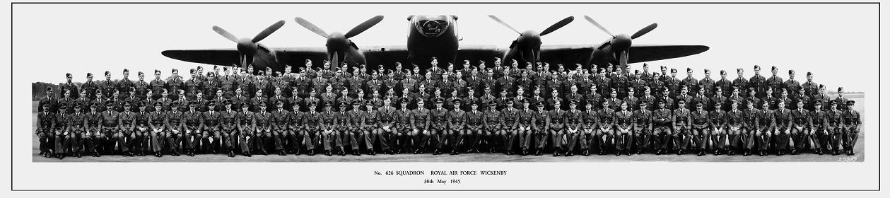 Simon St. Laurent, Squibber: Royal Air Force 626 Squadron - May 1945