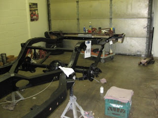 1963 Ford Galaxie Restoration: Rear end assembly