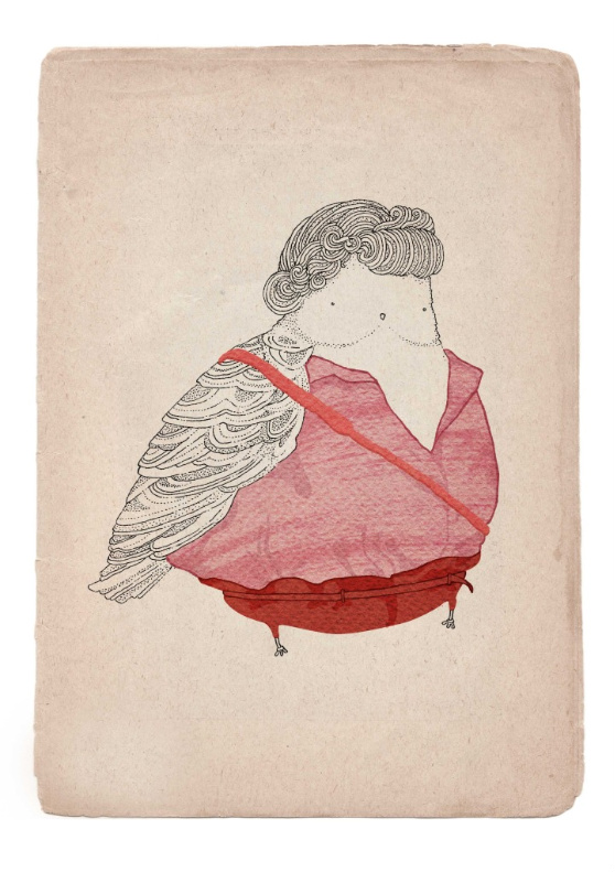 Design. Thoughts. Life.: Birds and fashion. An awesome graphic mix by ...