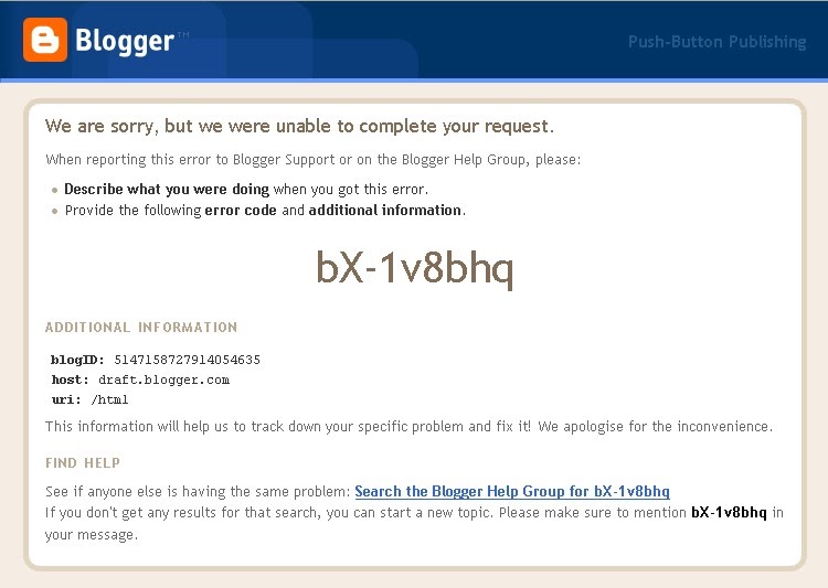 Blogger Buster: Bx-Errors When Uploading New Templates? The Problem and ...