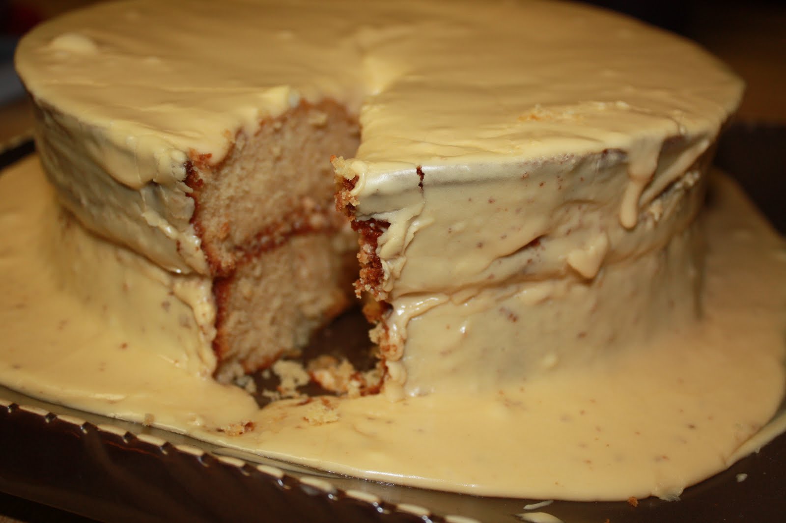 Sweet Girls Baking: November's Cake -- Burnt Sugar Cake