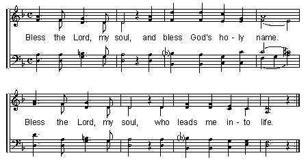 pilgrimage journal: bless the Lord