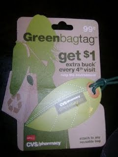 CVS: New "Green Bag Tag" Card!
