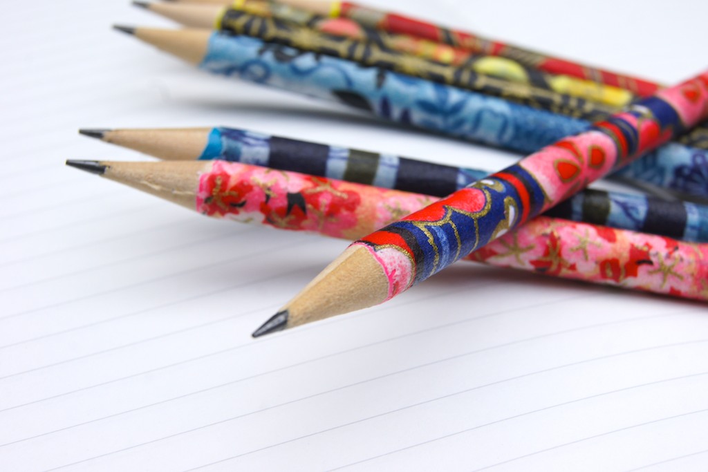 Omiyage Blogs: DIY: Pretty Pencils