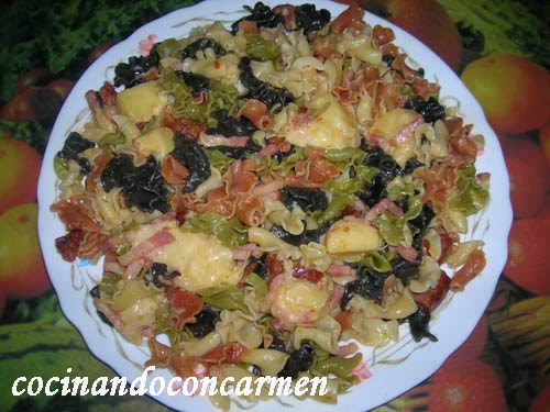 Cocinando con Carmen: PASTA CAPRICCI