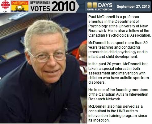 Facing Autism in New Brunswick: July 2014