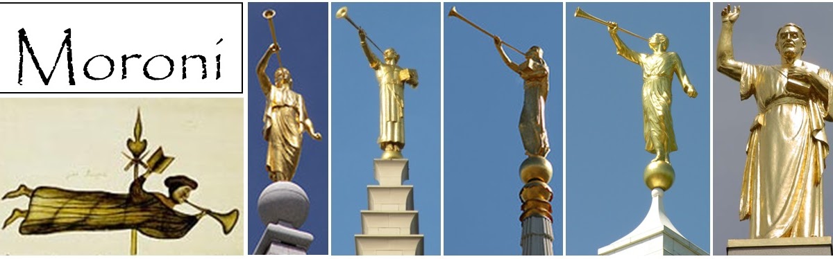 The Trumpet Stone: Angel Moroni Statues