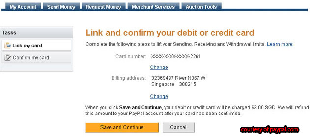 Verify Paypal Philippines Using EON Visa Debit