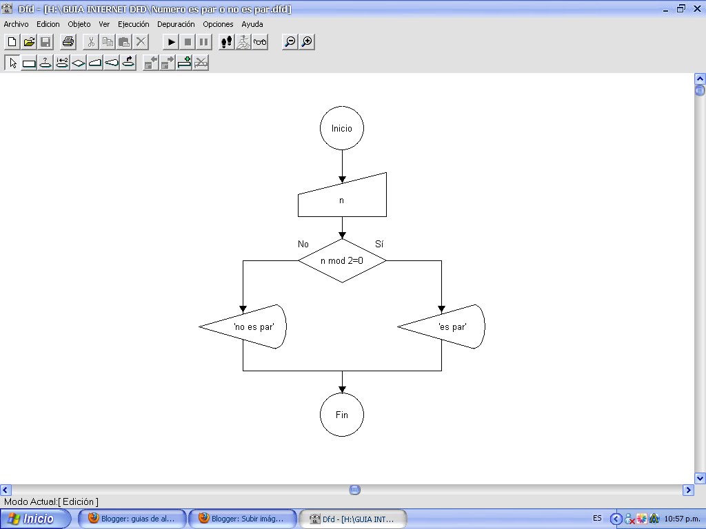 guias de algoritmos: GUIA DE INTERNET DFD