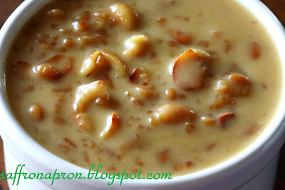 Saffron Apron: Paruppu pradhaman/ Paruppu payasam