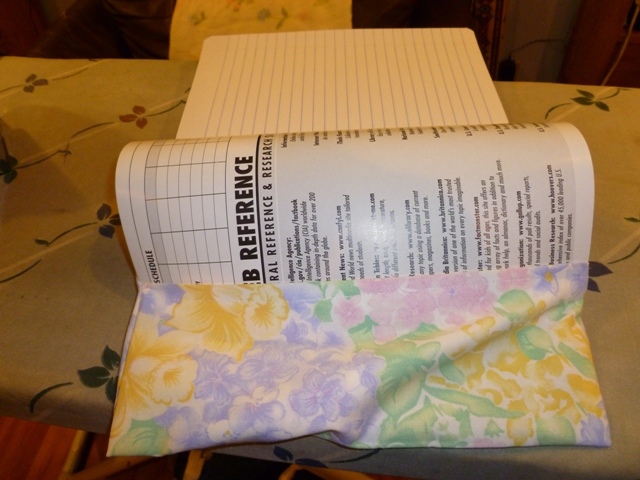 Sewing & Quilting: Composition Book Fabric Cover Tutorial
