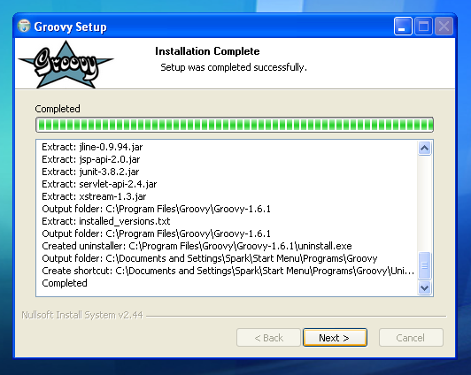 Tropical Software Observations: Install Groovy 1.6.1 on Windows -- A ...