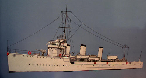 Thai Gunship: HTMS Phra Ruang ,WWI destroyer Battle of Koh Chang 1941