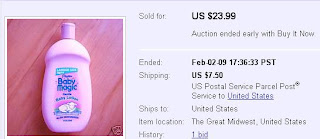 eBay Selling Coach: Discontinued Item to Sell on eBay - Baby Magic Lotion