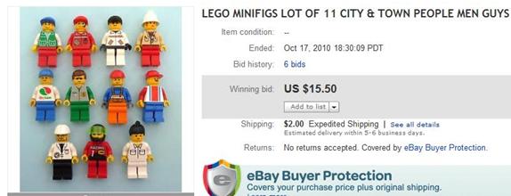eBay Selling Coach: Make Money Selling Used Lego Minifigs on eBay