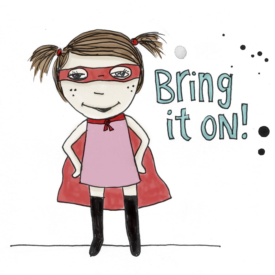 Just Draw More Bianca: Illustration Friday - Fearless [ & Disguise! ]