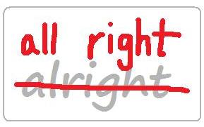 Word Nerd: All Right