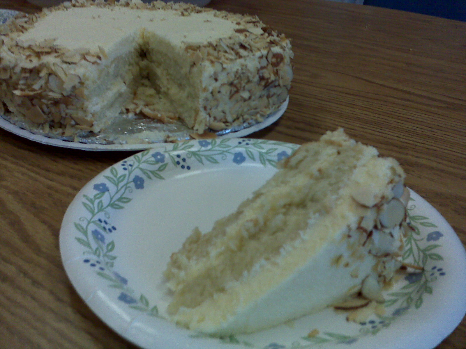 Toasted Almond Layer Cake pt. I