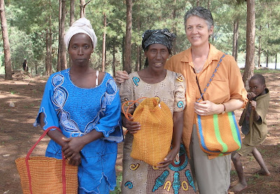 Working in Rwanda.: Bag Ladies.