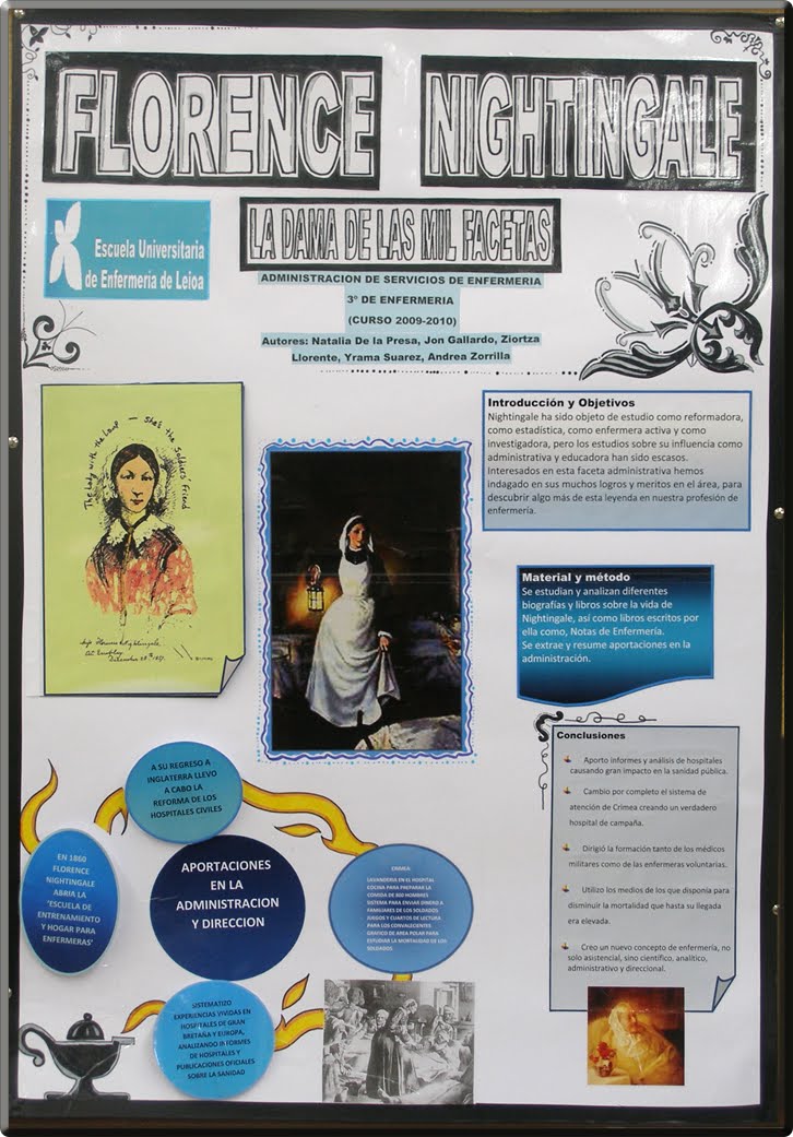 FLORENCE NIGHTINGALE: EXPOSICIÓN DE PÓSTERS