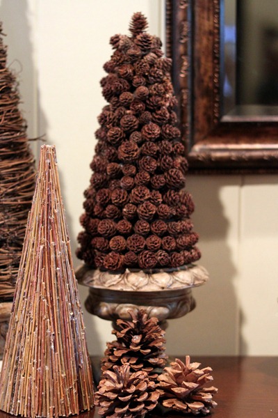 FOCAL POINT STYLING: IDEAS FOR DECORATING WITH PINE CONES