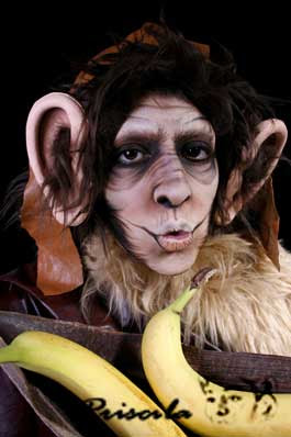 Maquillaje de mono | Trato o truco