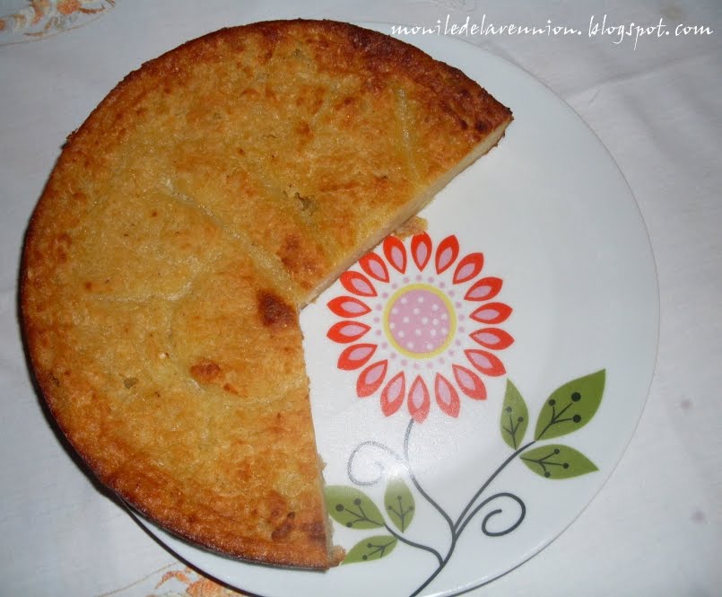 Mon île de la Réunion: Gâteau manioc