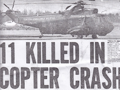 Putera Lapis Mahang: My Military Life: AF 134: SEJARAH GUBIR YANG BERDARAH