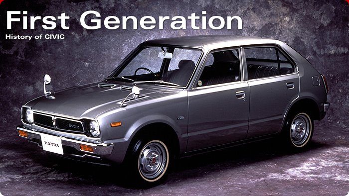 Carspecs: 1st Gen Honda Civic