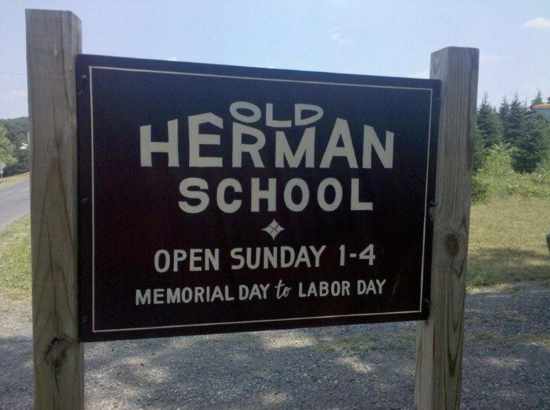 Valley Girl Views: Herman School House