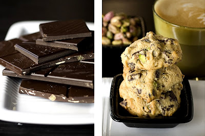 TANGELO PISTACHIO & DARK CHOCOLATE COOKIES ~ ZOMTBAKES