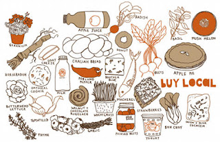 Don't Point Your Feet: Via Ashley: Eat Local Prints