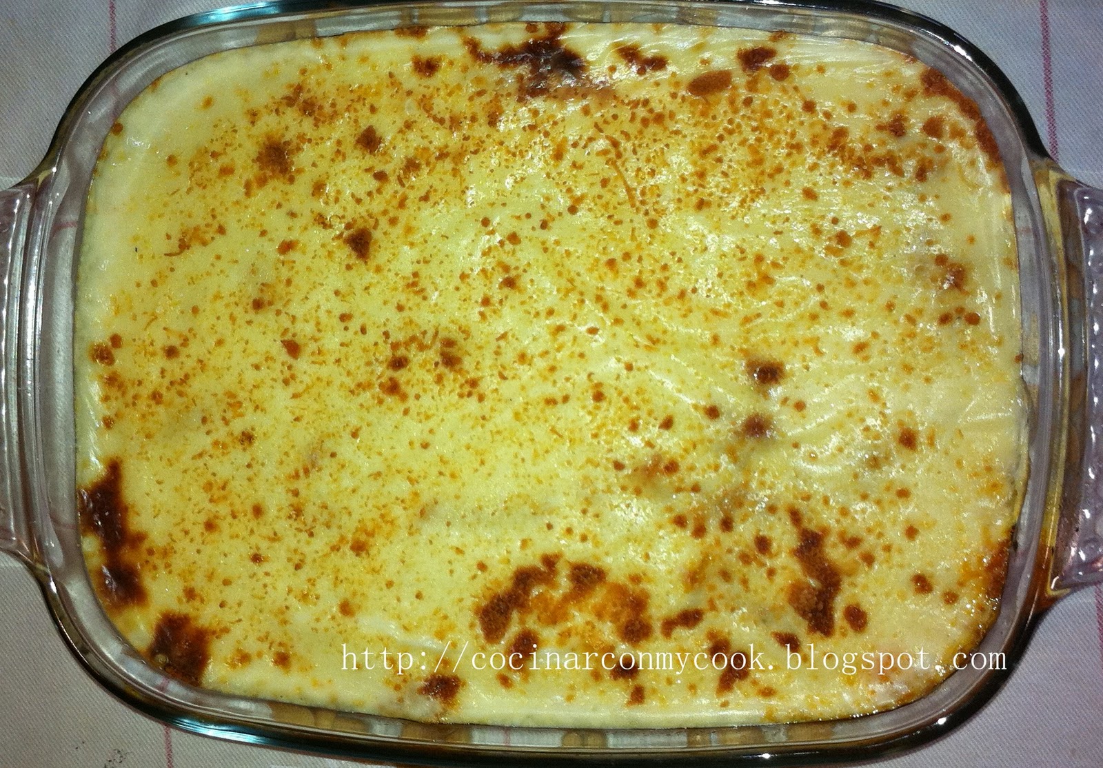 Cocinar con MyCook: MACARRONES CON BECHAMEL