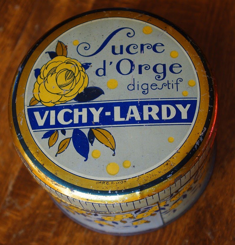 La boîte de bonbons: Pastilles Vichy - (58V)