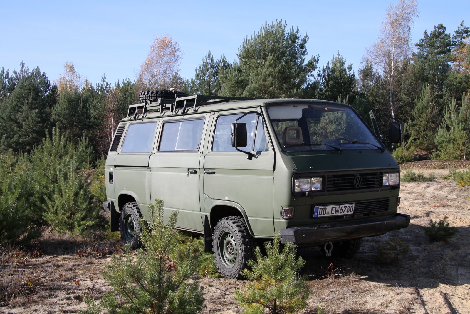 Military 4WD T3. Upon my wish list! | Vw syncro, Car mods, Vw bus