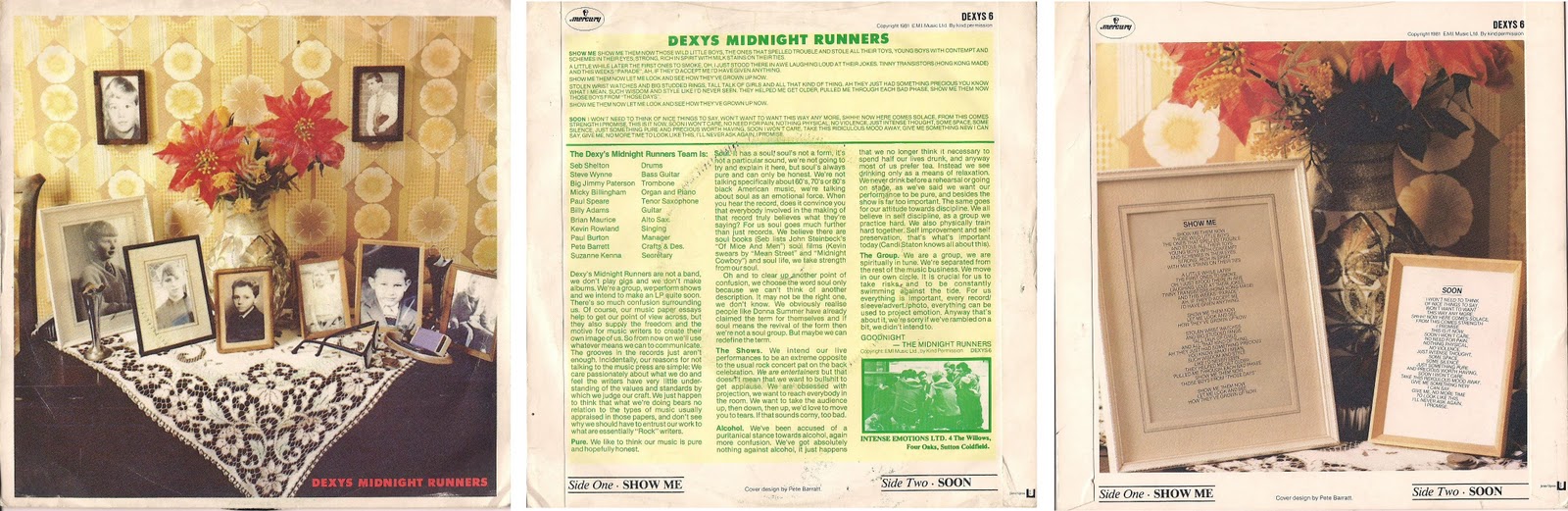 Just A Frisbee: Dexys Midnight Runners