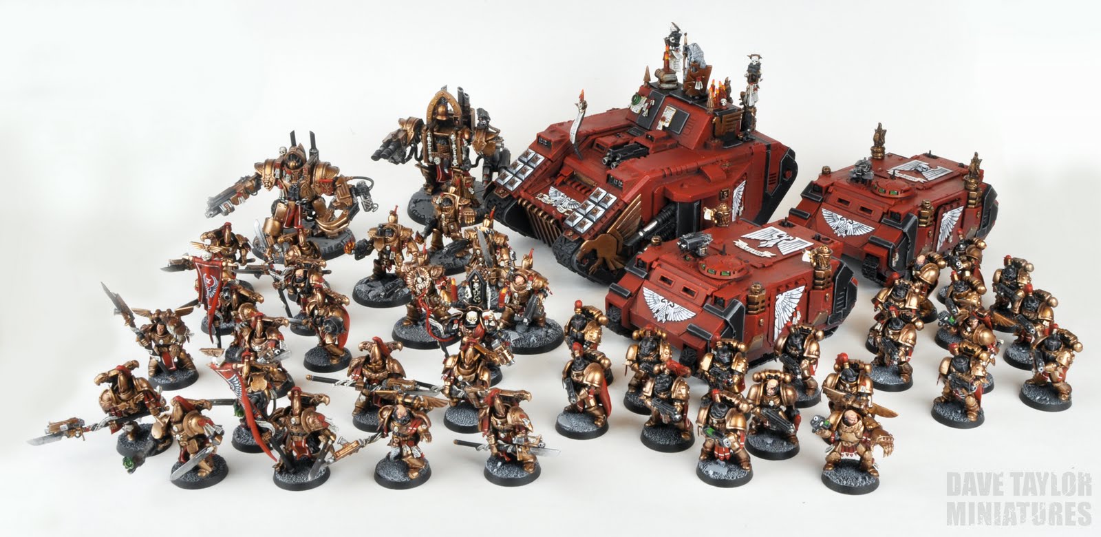 davetaylorminiatures: Legio Custodes Army. Lots of Pics!