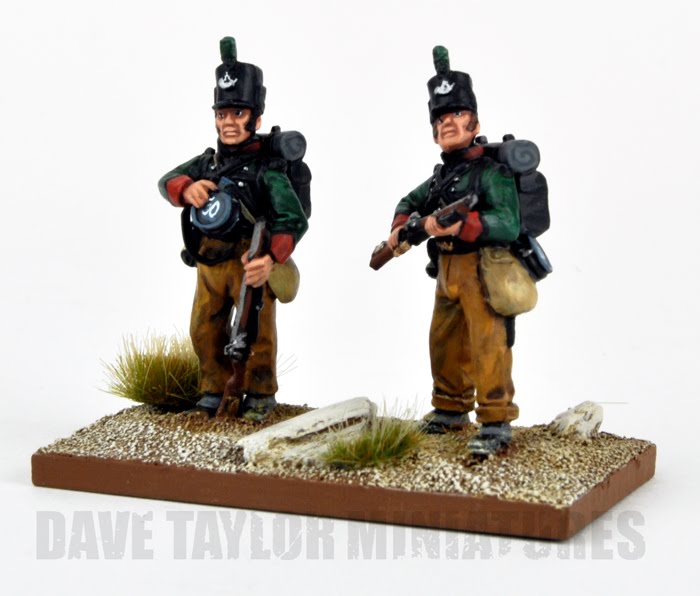 davetaylorminiatures: The 60th Regiment of Foot (Royal American Rifles)