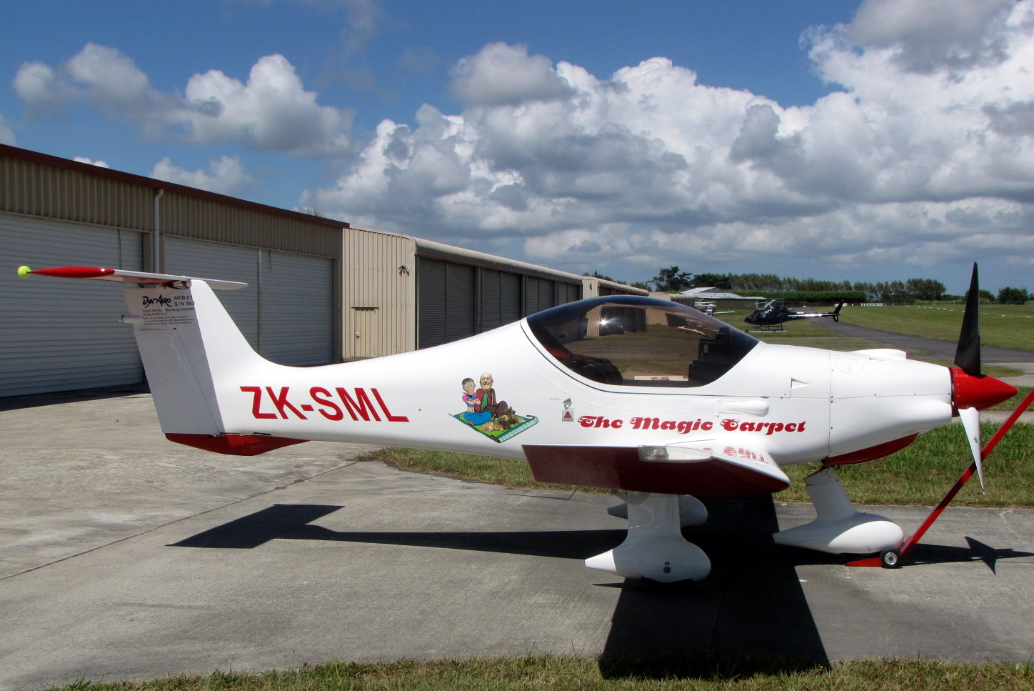 NZ Civil Aircraft: Betty B and The Magic Carpet