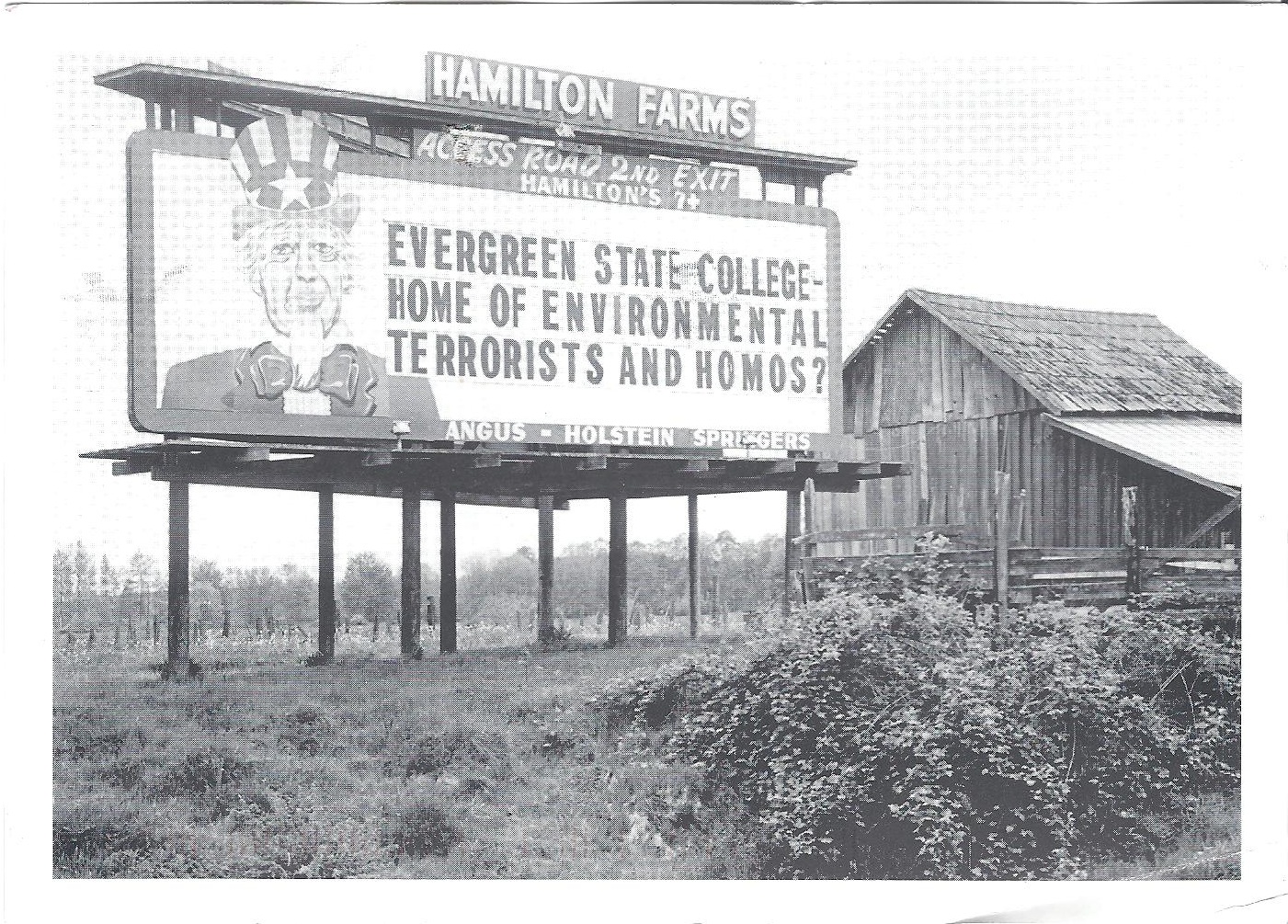 A Plethora of Postcards: College Series - Evergreen State College