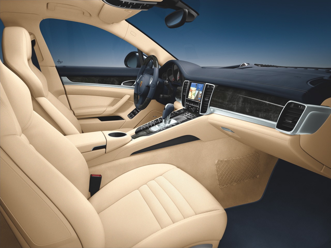 Porsche Panamera Interior Pics