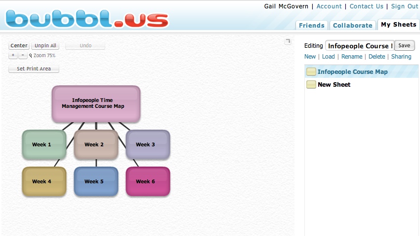 LEARNING TO TEACH: Bubbl.us